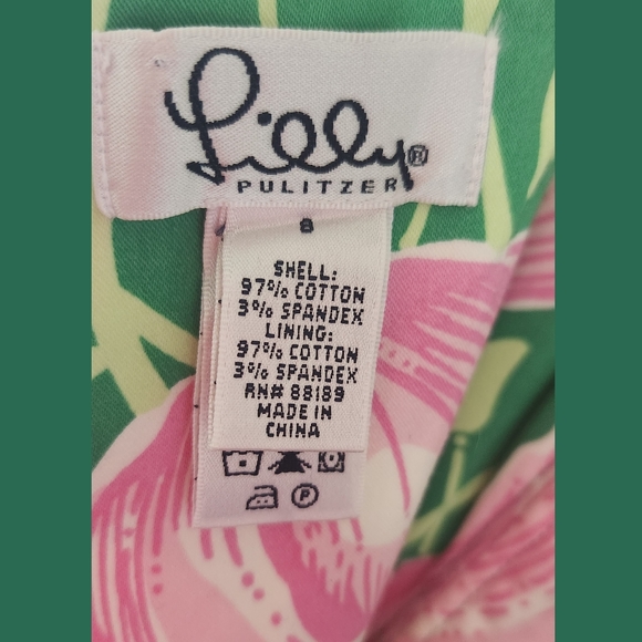 Lilly Pulitzer | Dresses | Lilly Pulitzer White Label Towering Tulips ...